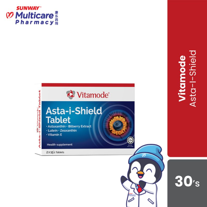 Vitamode Asta-I-Shield Tablet 30S | Lazada