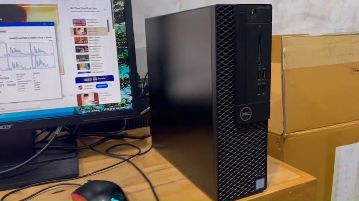 คอมพิวเตอร์ตั้งโต๊ะ PC Dell OptiPlex 3060 SFF i5-8400 Turbo 4.0GHZ Gen8 Ram8-16 ddr4 hdd-M.2 ...