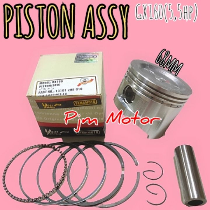 Gx160 yamamoto piston assy seher komplit mesin pengerak Gx 160 5.5hp | Lazada Indonesia