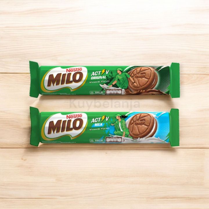 Biskuit Milo Biscuit Susu Rasa Original / Milk susu 104 gr | Lazada ...