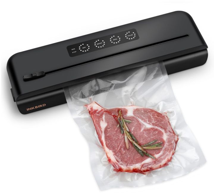 INKBIRD IVS-011 Vacuum Sealer Machine with Smart Protection Built-in ...