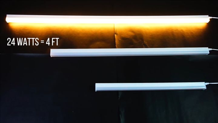 T8 LED Tube Square Light Integrated Fixture Lighting 24W 16W 10W Super ...