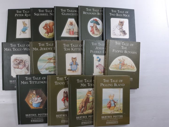 The Original Peter Rabbit Books by Beatrix Potter หนังสือภาษาอังกฤษปก ...