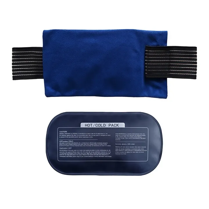 Ice Pack for Injury Reusable Hot and Cold Therapy Gel Wrap Support ...