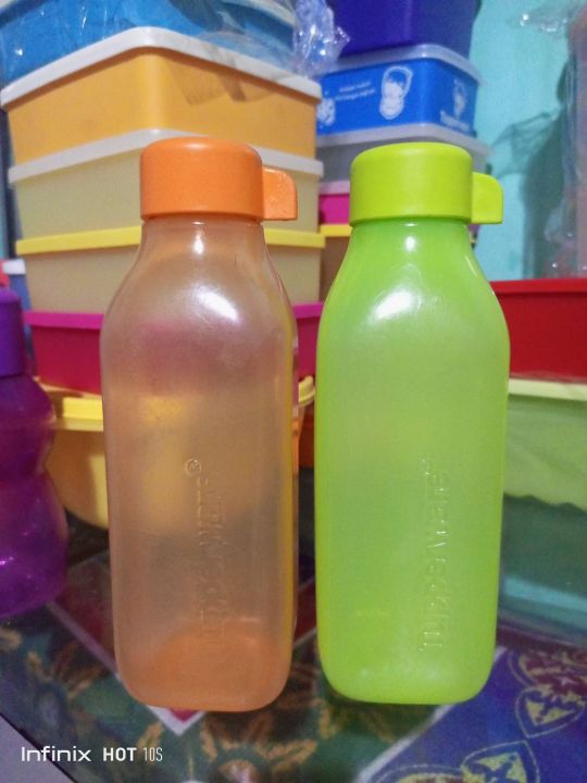Botol Kotak Ulir 500ML Original Tupperware | Lazada Indonesia