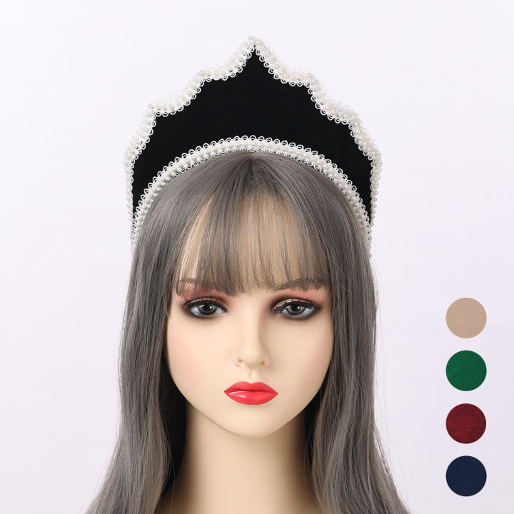Elizabethan Tudor Crown Royal French Tiara Headband Hat Headpiece ...