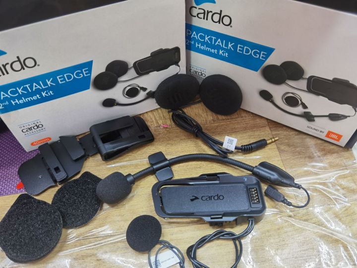 CARDO PACKTALK EDGE 2ND HELMET KIT | Lazada PH