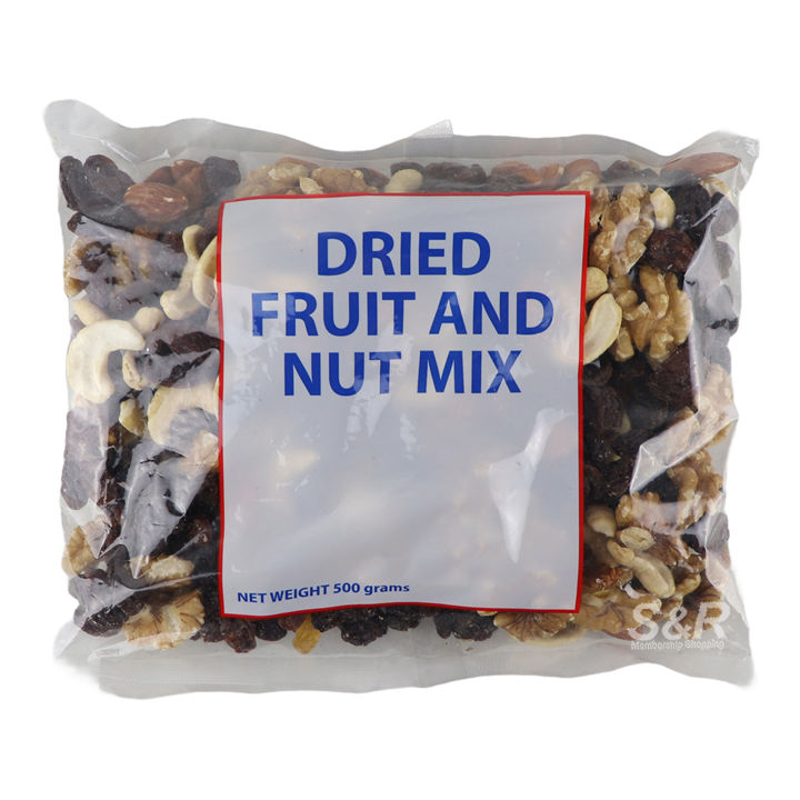 S&R Dried Fruit and Nut Mix 500g | Lazada PH