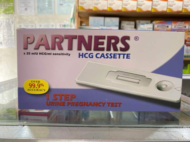 Partners HCG Cassette Urine Pregnancy Test | Lazada PH