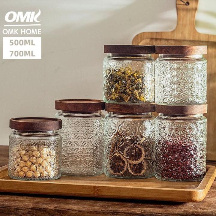 OMK food storage container sealed tanks airtight coffee bean storage ...