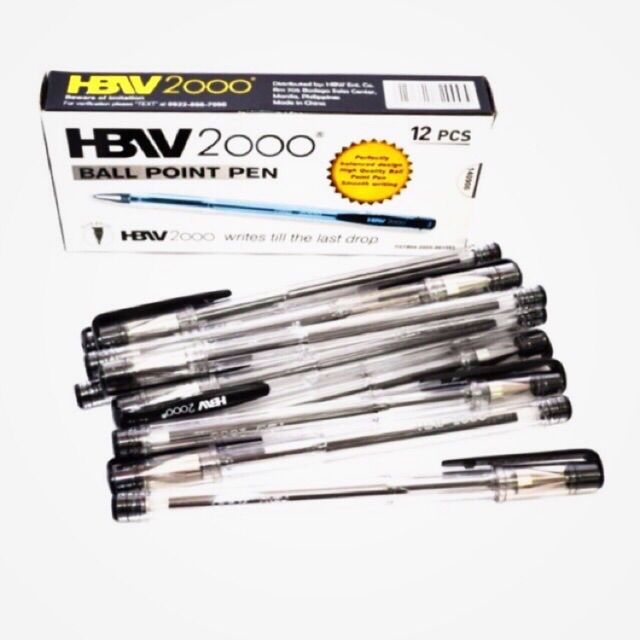HBW 2000 Ballpen 12 Pieces Per Box | Lazada PH