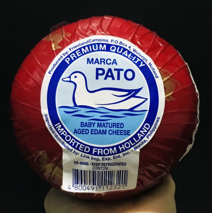 600g Marca Pato Edam Cheese Ball Queso De Bola | Lazada PH