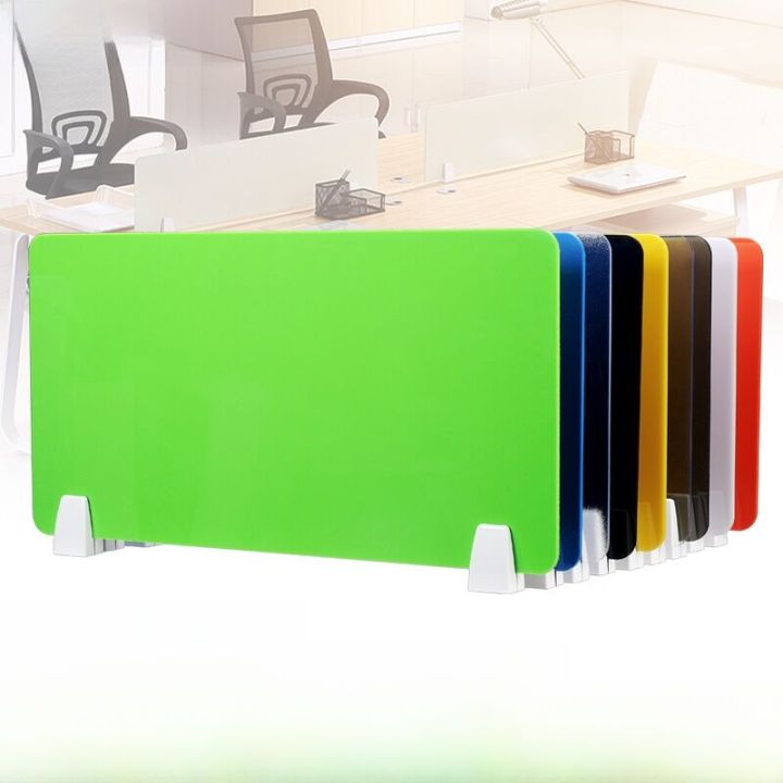Acrylic Office Desk Partition Screen Student Desk Exam Partition Panel ...