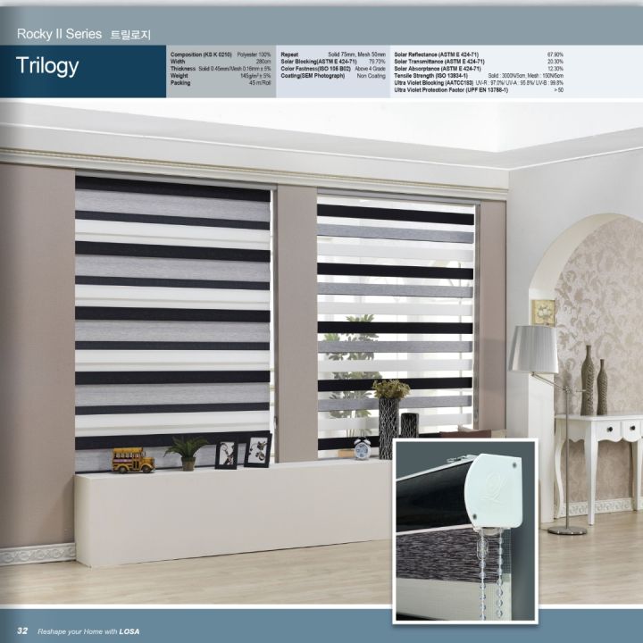 Combi Blinds - Trilogy Authentic Korean Blinds | Lazada PH