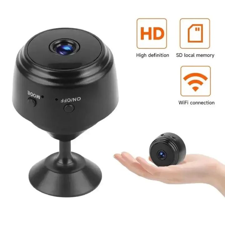 A9 HD Wifi Smart Monitor Surveillance Cameras Sensor Camcorder Web ...