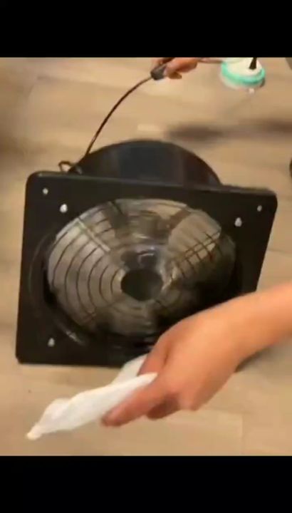 6/8/10/12 "exhaust fan reversal straight tube fan 7 blade all iron Two ...