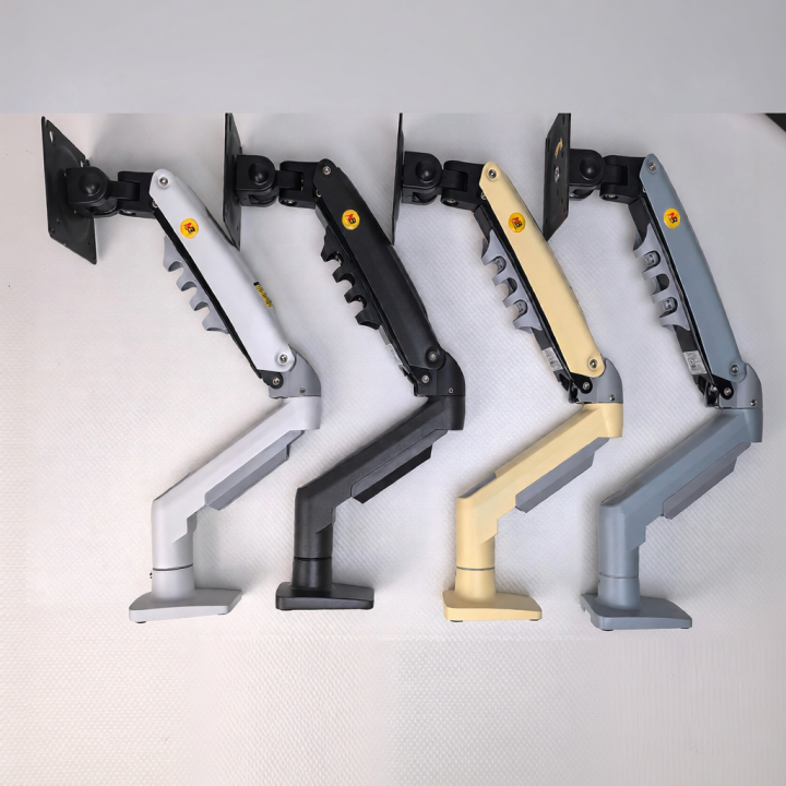 NB ERGONOMIC | Adjustable Height Monitor Arm with Swivel and VESA Mount ...
