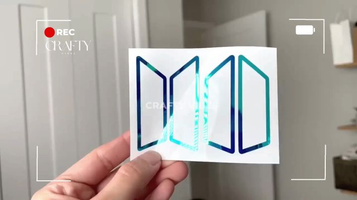 BTS ARMY Outline Logo Set Decals (cup, tumbler, car window, laptop ...