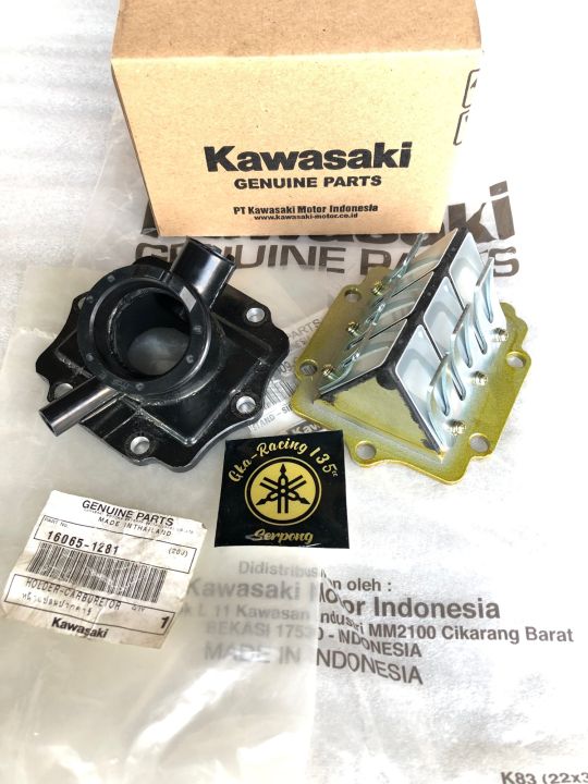 MEMBRAN VALVE KAWASAKI NINJA LENGKAP INTAKE MANIFOLD ORIGINAL | Lazada ...