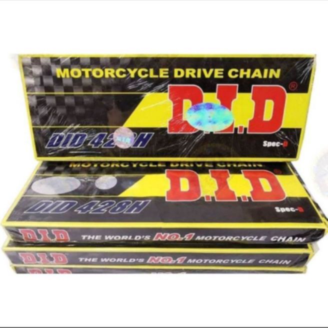 MOTORCYCLE CHAIN Heavy Duty 428H-110 428H-120 428H-130 | Lazada