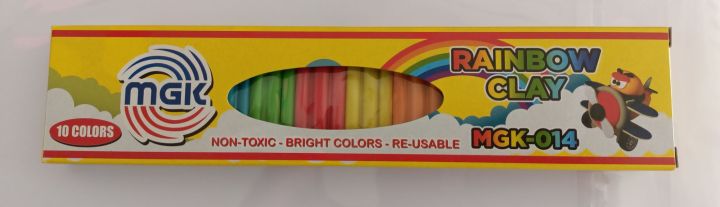 MGK rainbow clay mgk-014 10 colors | Lazada PH