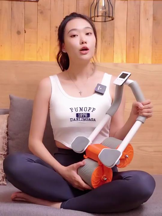 Abdominal Wheel Automatic Rebound Muscle Elbow Support Exerciser ...