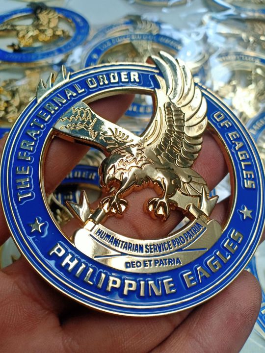 Eagles SOLID 3D Cut-Out Emblem, The Fraternal Order of Eagles Emblem ...