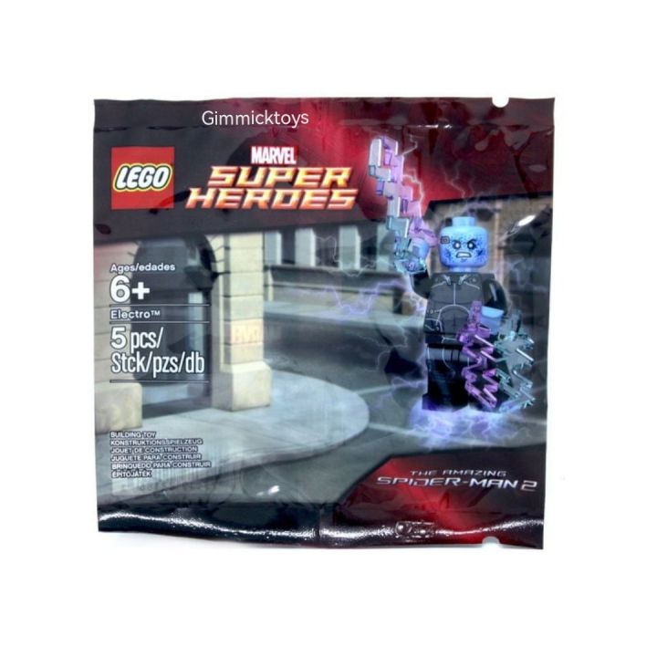 LEGO Marvel Superheroes Polybag 5002125 Electro | Lazada.co.th