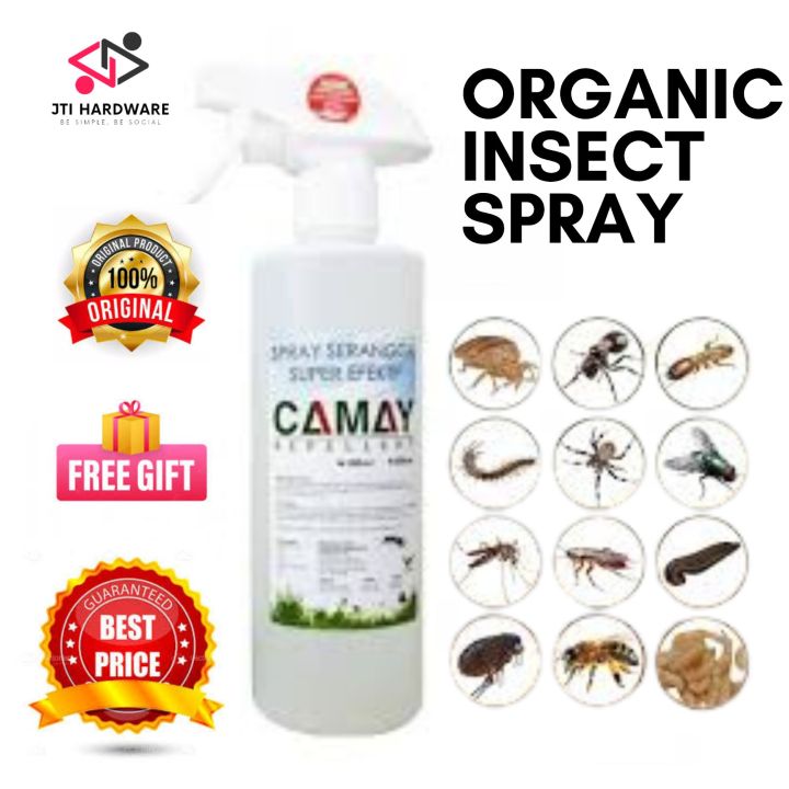 CAMAY SPRAY SERANGGA ORGANIK TANPA RACUN | Lazada