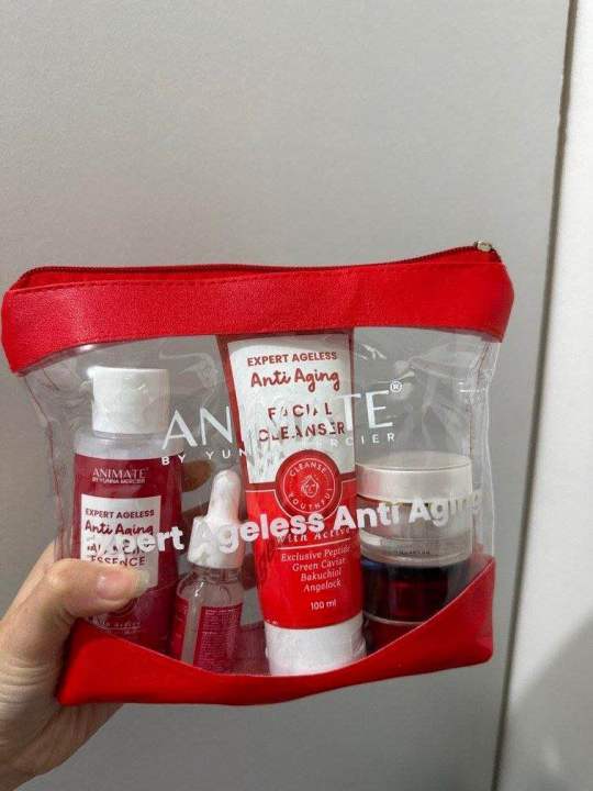 Animate Expert Ageless Anti Aging 5in1 (Merah) | Lazada Indonesia Animate Expert Ageless Anti Aging 5in1 (Merah) | Lazada Indonesia