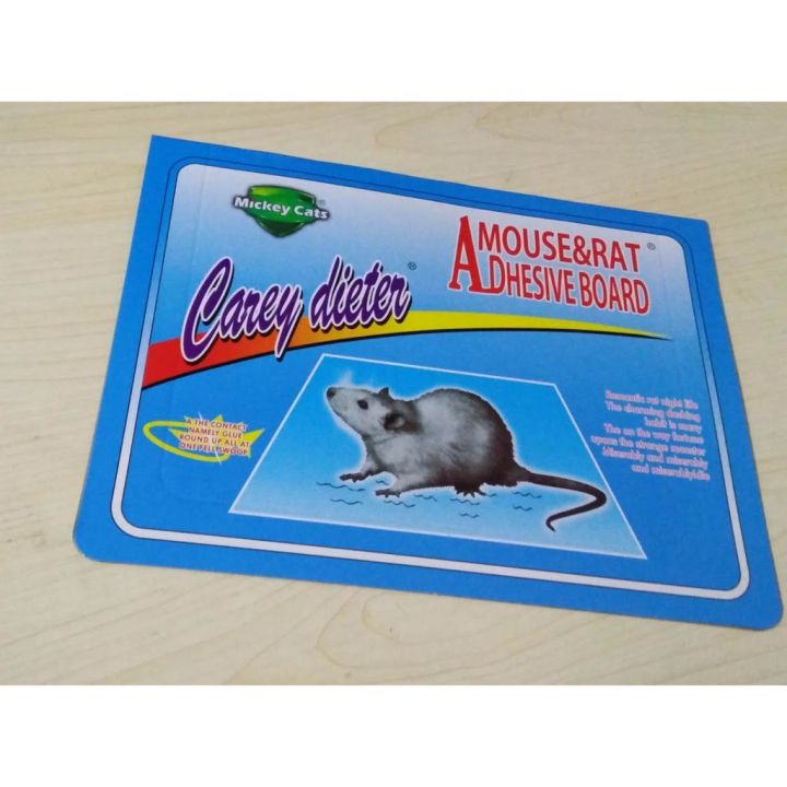 Mouse And Rat Adhesive Board Sticky Mice Rodent Glue Board Bait Trap ...