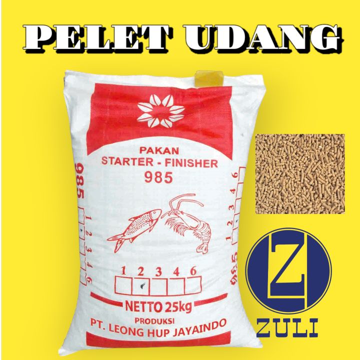 5kg Pelet Udang Pakan Udang 985 Starter Finisher Udang Bandeng 985-2 ...