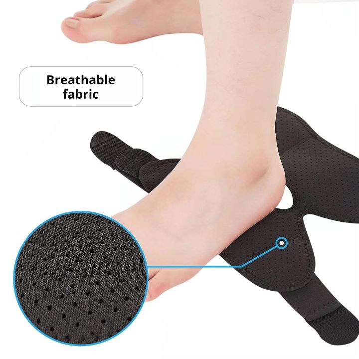 Black Ankle Support Parcel Band To Relieve Foot Pressure Ankle Fixed ...