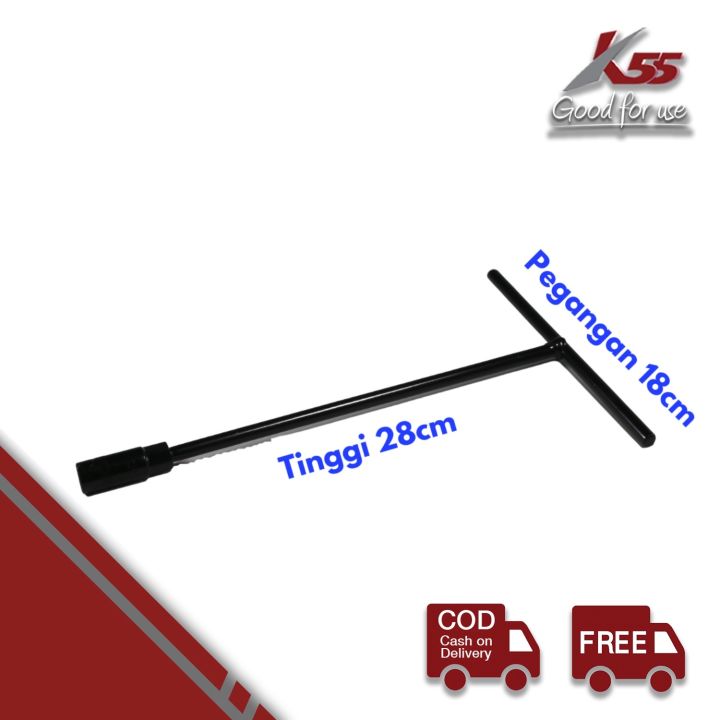 K55 Kunci T - Sok T - Sock T - Soket T - T-Handle Socket 8-19mm ...