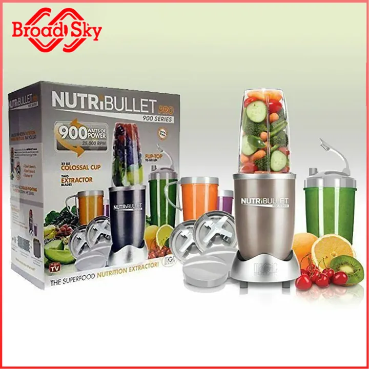 Broad Sky Blender Heavy Duty Original Nutribullet 900 Watts Juicer ...