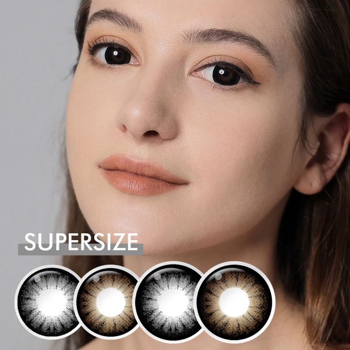 【3-5 Days Deliver】Big Eye Contact Lens 2PCS Doll Eye Lens14.5mm 16.0mm ...