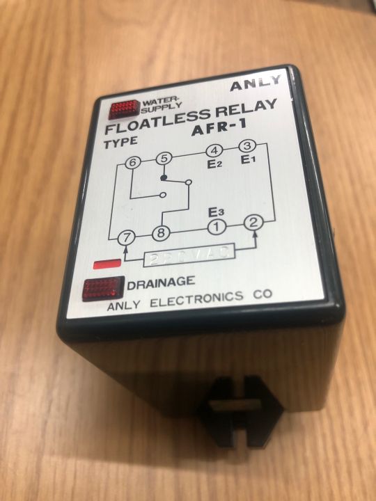 ANLY AFR-1 FLOATLESS RELAY AC 220va 50/60HZ WITH FREE SOCKET | Lazada PH