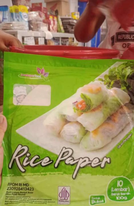 rice paper/paper Rice isi 10 lembar kulit lumpia Vietnam | Lazada Indonesia