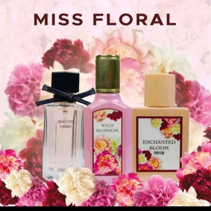 Dherbs 3 in 1 set Perfume Miss Floral | Lazada
