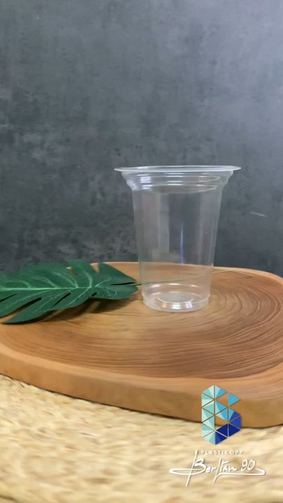Gelas Plastik 12 Oz Isi 50 Pcs Cup Plastik 12oz Gelas Kopi Susu, Teh ...