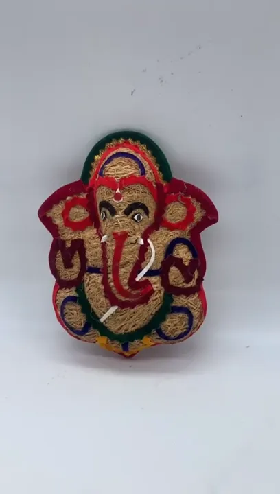 Traditional Handmade Vetiver Ganesh Wall Hanging Decorative Showpiece ...