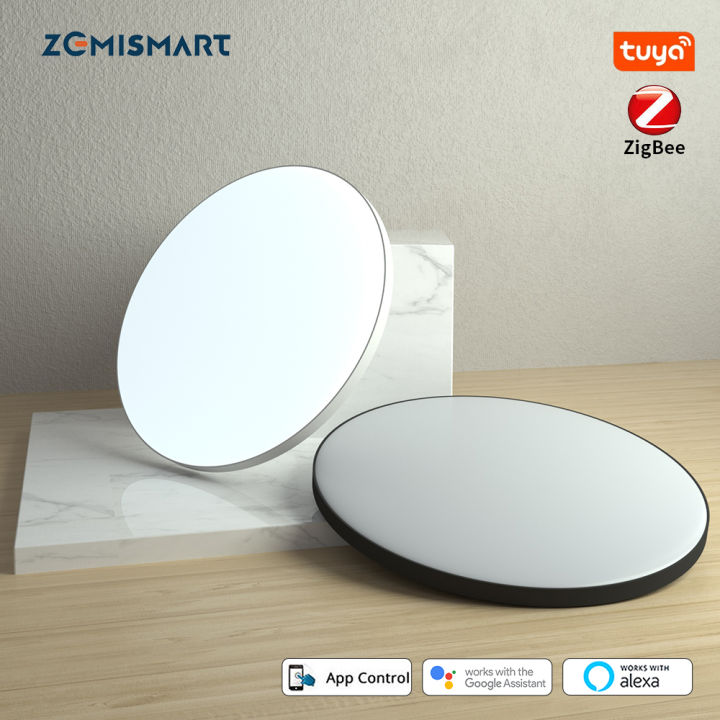 Zemismart Zigbee Smart LED Ceiling Light 24W RGBCW Bathroom Lamp Work ...