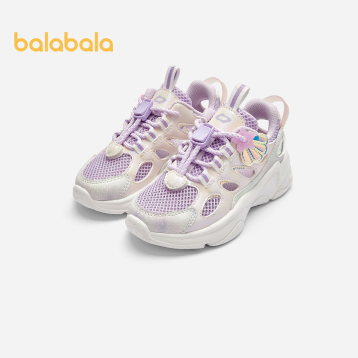 Balabala Children's Sneakers Breathable Girls' Shoes 2024 Summer Daddy ...