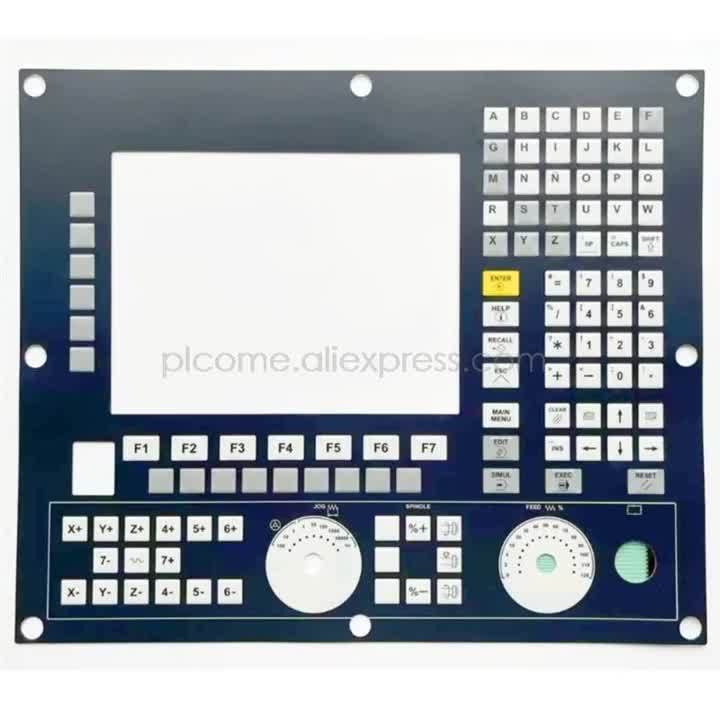 Membrane Keypad Buttons For Fagor 8055 CNC HMI Panel MONITOR-55M-11-USB ...