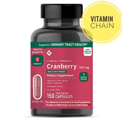🇺🇸 Members Mark Cranberry Whole Fruit, 500mg 150 Capsules | Lazada PH