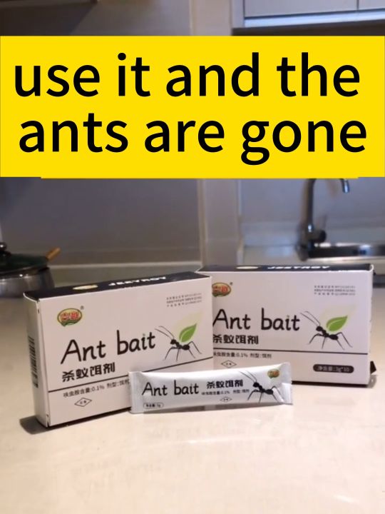 Use 1 medicine to kill ants in the whole house, ant bait ant killer. 3g ...