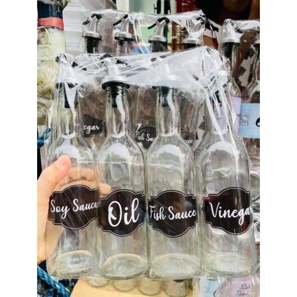 350ML 4in1 SET condiments Bottle | Lazada PH