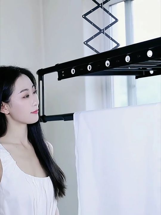 Electric Clothes Drying Rack Automated Laundry Rack Smart Laundry ...