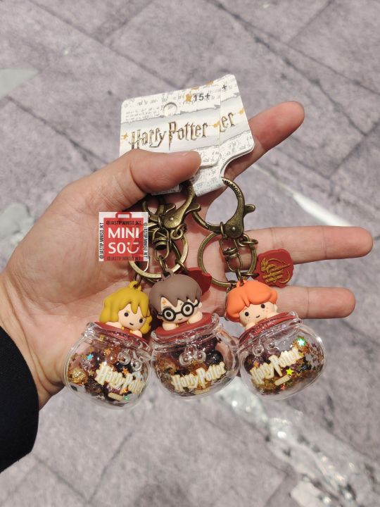 MINISO x HARRY POTTER 🆕 Gantungan Kunci / Hiasan Tas Honey Jar Keychain HARRY POTTER Collection ...