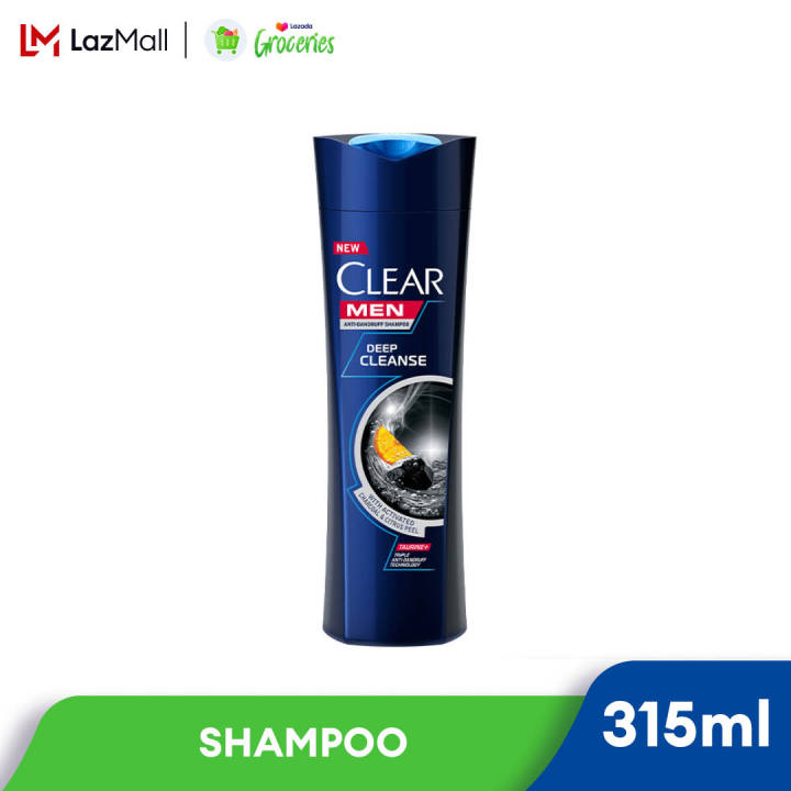 Clear Men Shampoo Deep Cleanse Anti-Dandruff 315ml | Lazada